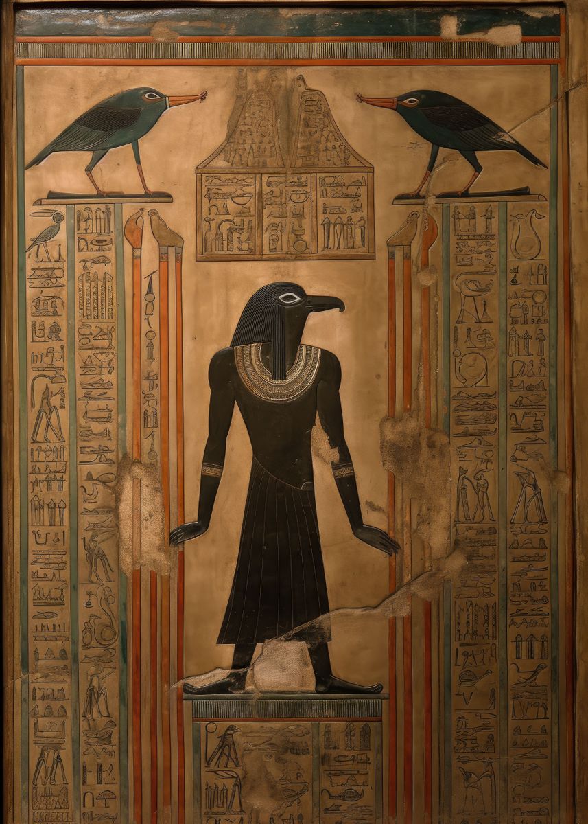 'Temple of Horus at Edfu' Poster, picture, metal print, paint by ...