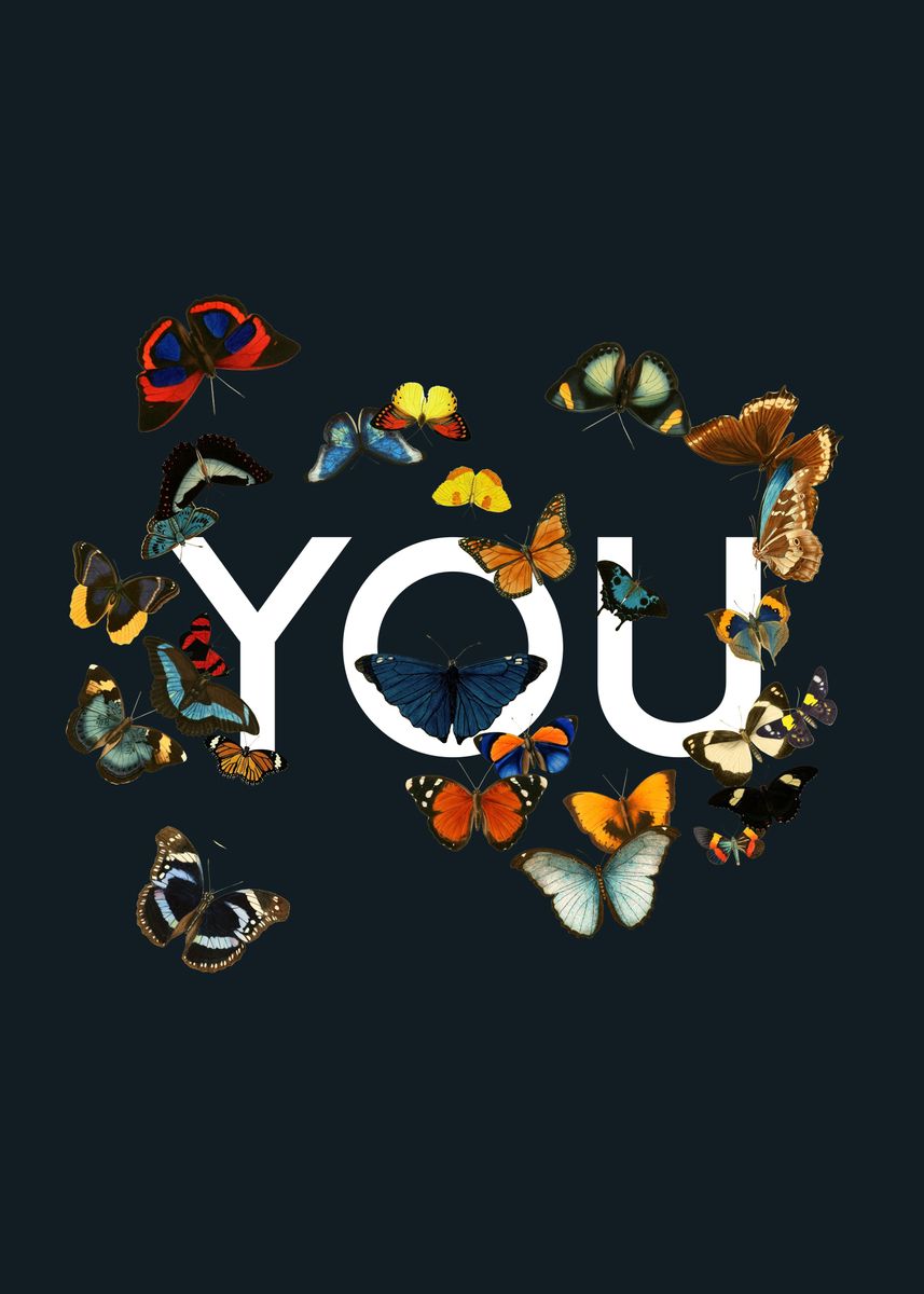 'you me us' Poster, picture, metal print, paint by Tobias Fonseca ...