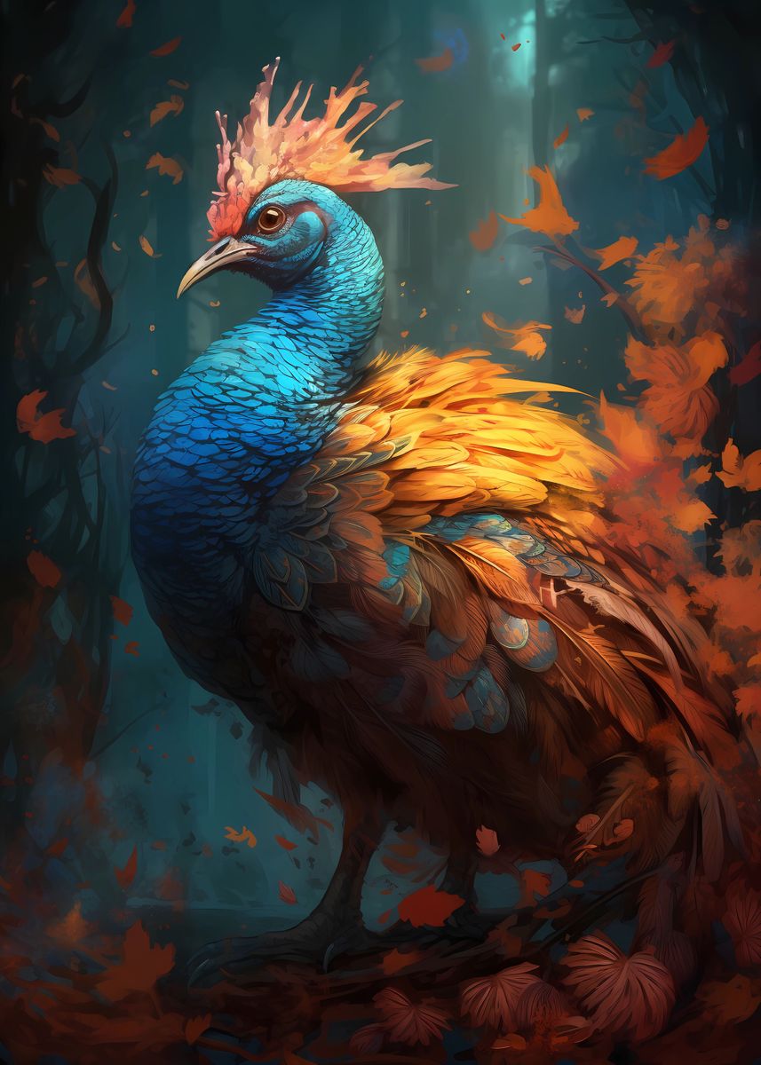 'Turkey Mythical creatures' Poster, picture, metal print, paint by ...