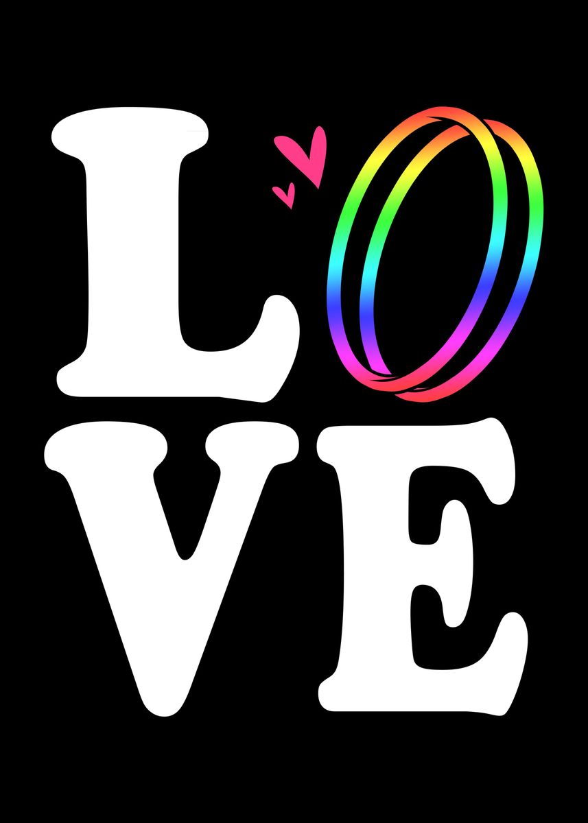 'I Love Hula Hoop' Poster, picture, metal print, paint by FunnyGifts ...