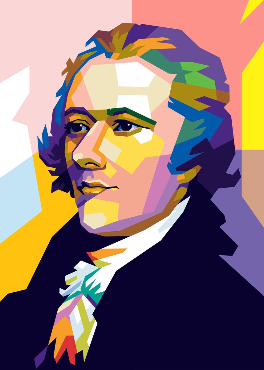 'alexander hamilton' Poster, picture, metal print, paint by Erick Sato ...