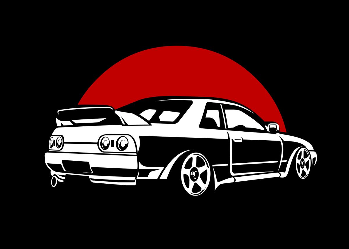 'Jdm Sport Car' Poster by Poster Collections | Displate