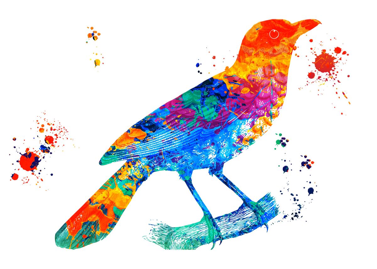 'Bird' Poster by Morgan Moorhead | Displate