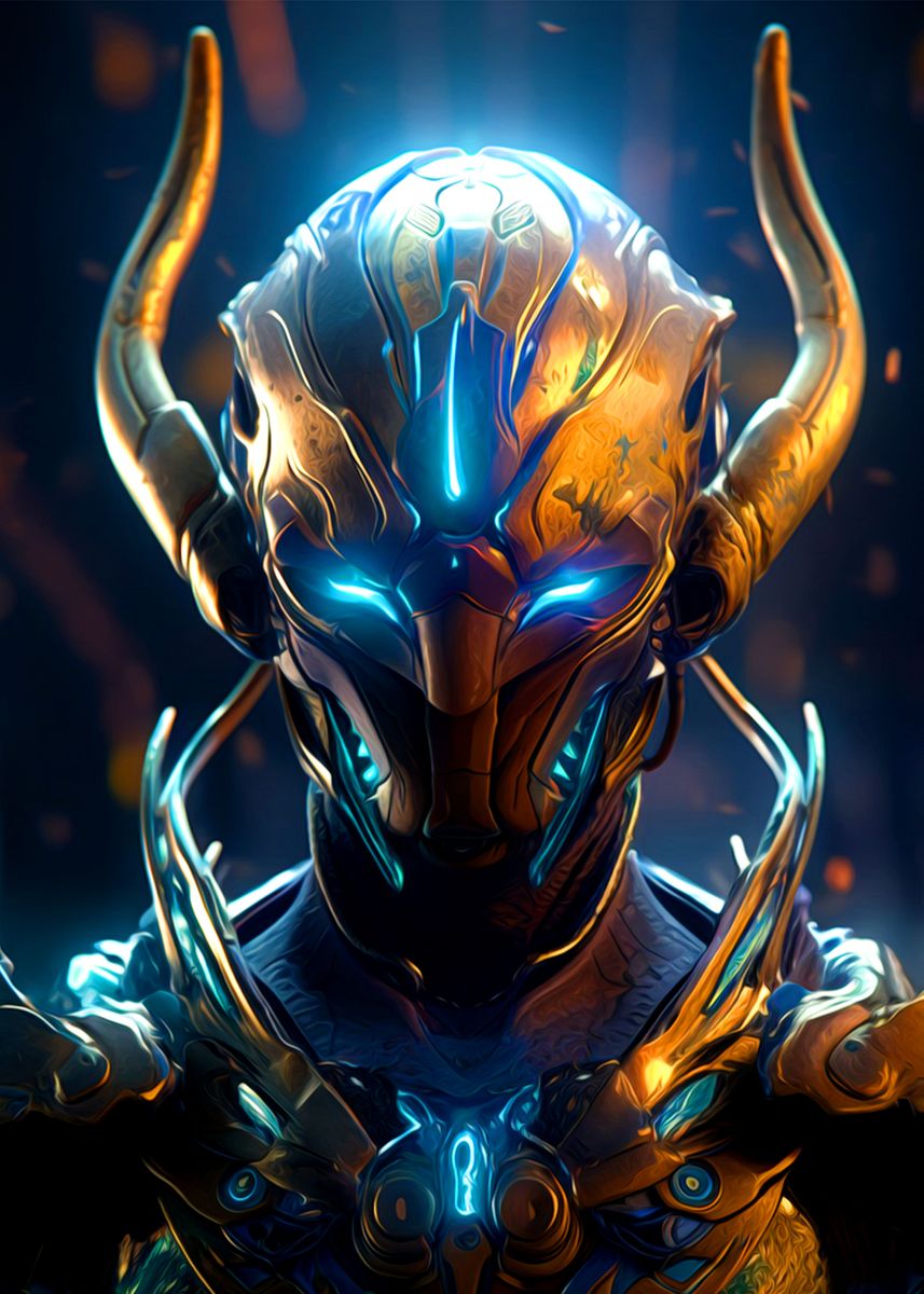 'Fantasy Alien' Poster, picture, metal print, paint by Nguyen Thu ...