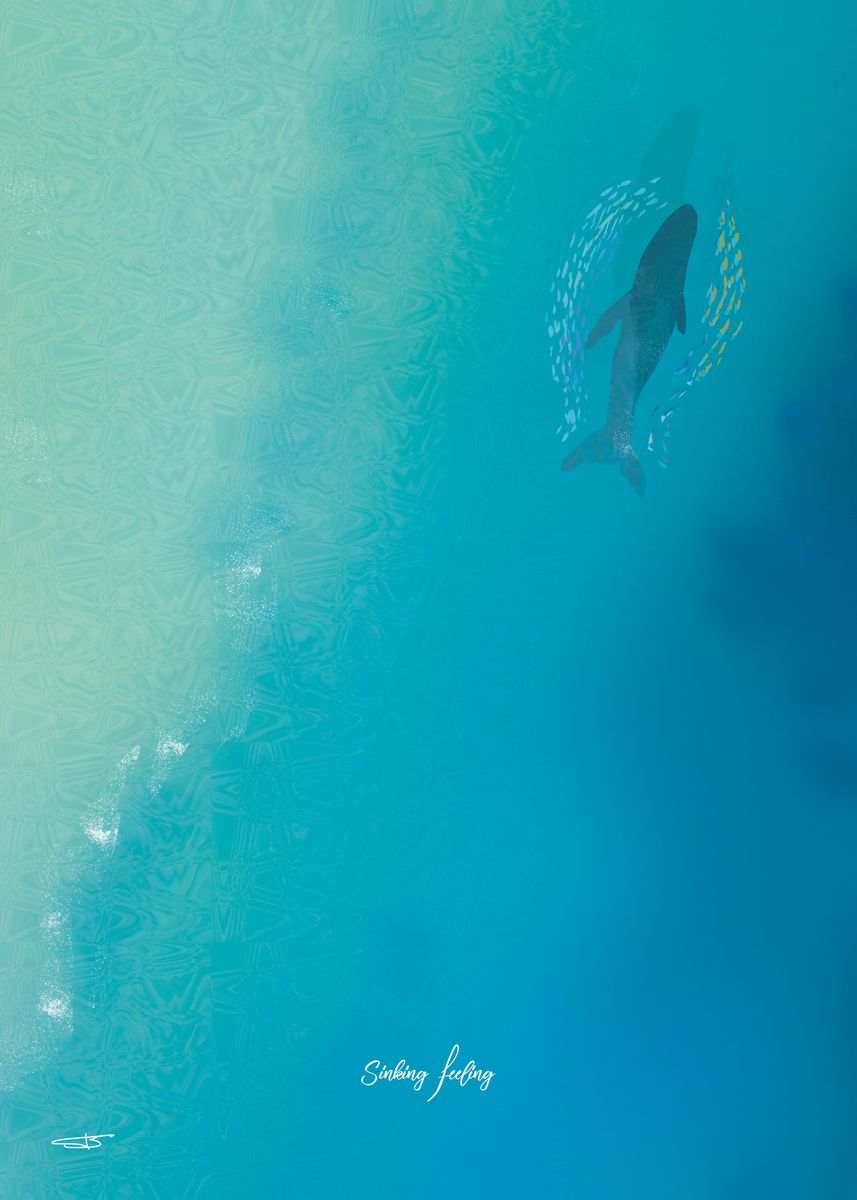 'Ocean of emotions' Poster by Thierry | Displate