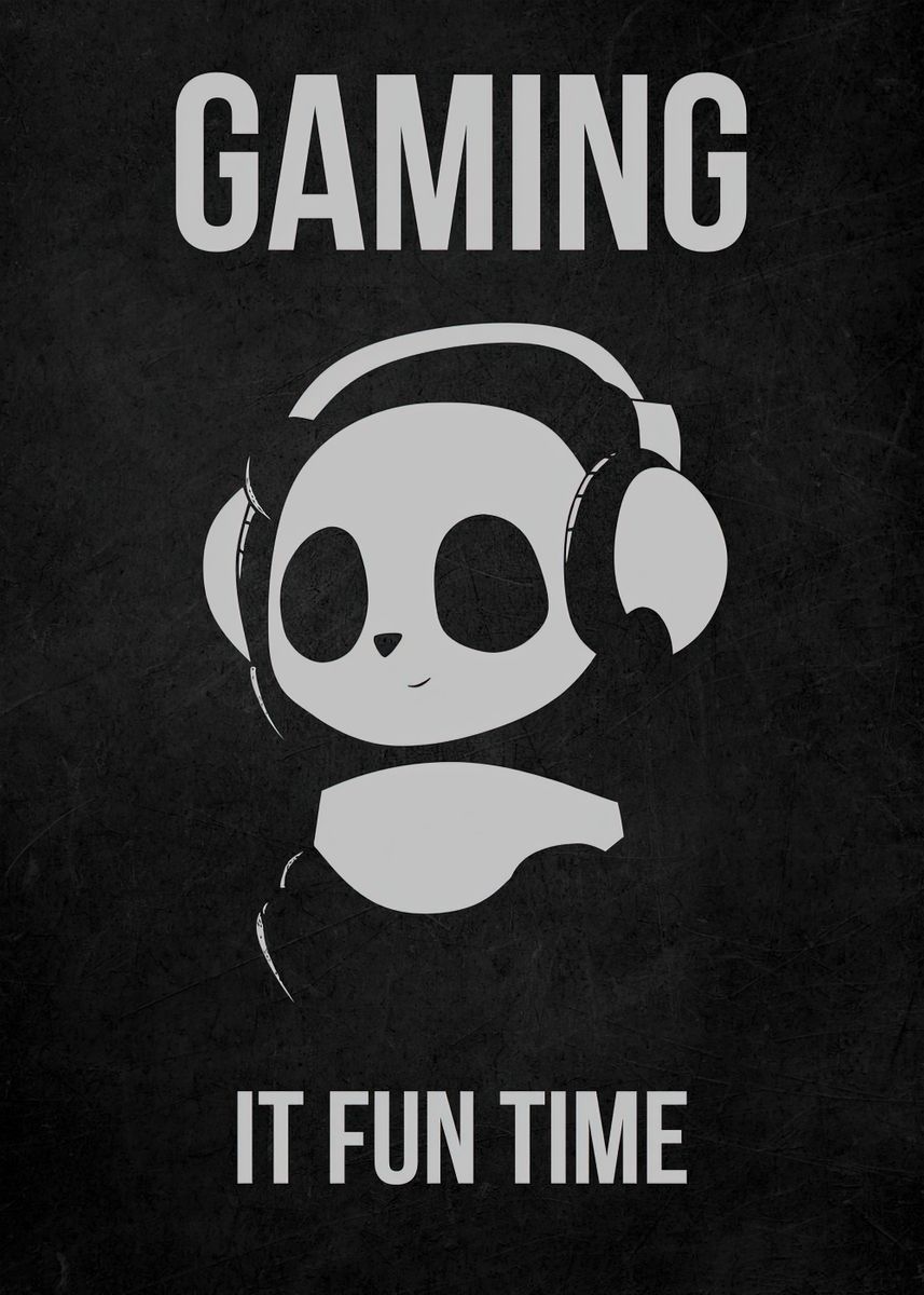 'Gaming' Poster, picture, metal print, paint by Long Dragon | Displate