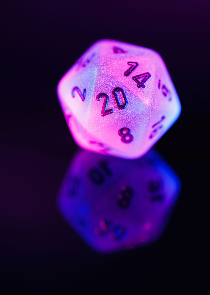 'Dice for board game' Poster, picture, metal print, paint by Giuseppe ...