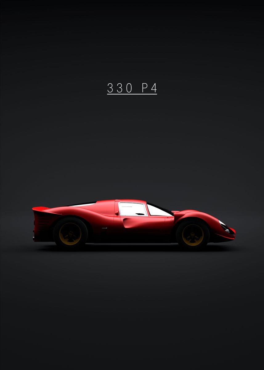 '1967 Ferrari 330 P4' Poster, picture, metal print, paint by 21 MXM ...