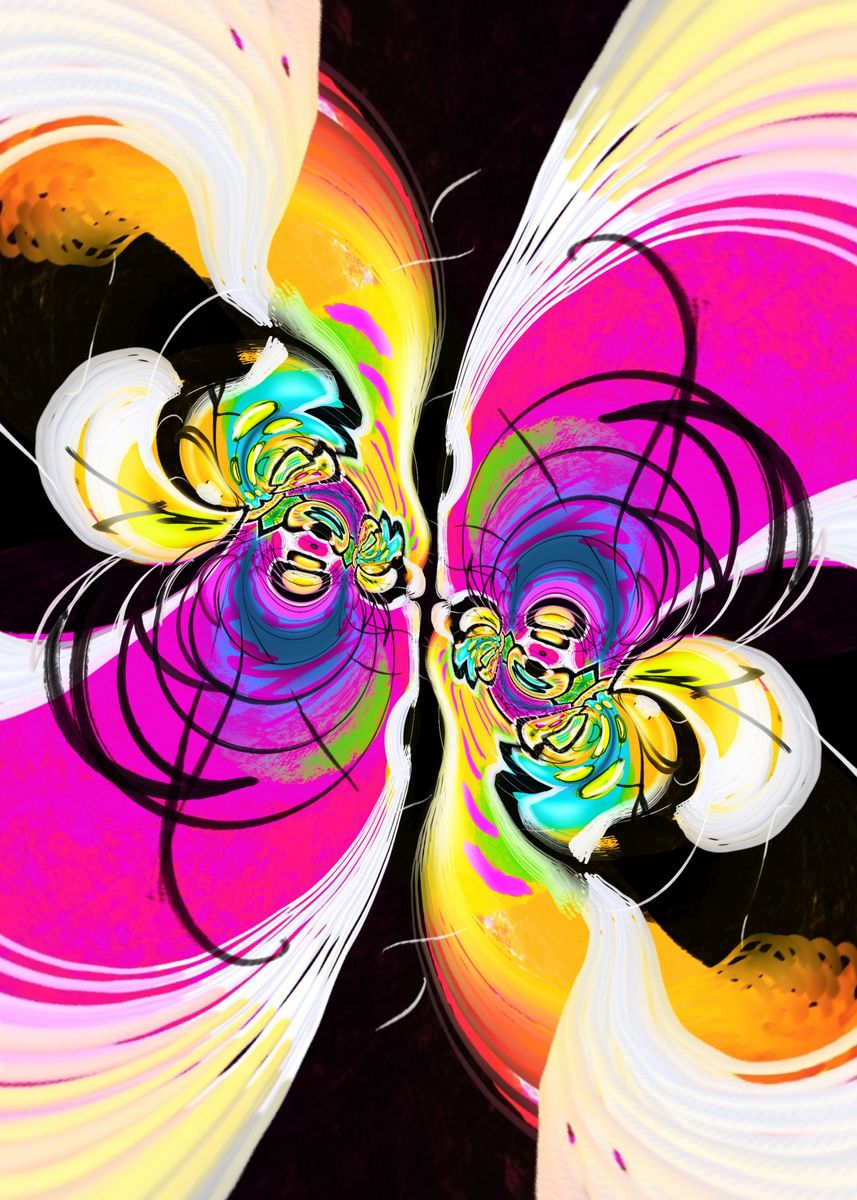 'Abstractismo Arte Colorido' Poster, picture, metal print, paint by ART ...