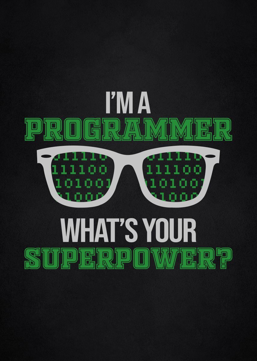 'programming funny' Poster, picture, metal print, paint by Motivation ...