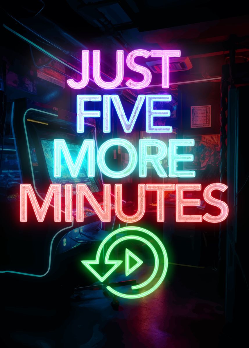 'Gaming Gamer Neon Poster' Poster, picture, metal print, paint by Neon ...