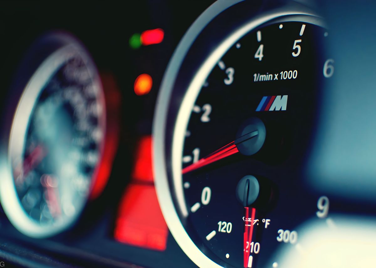 'BMW M3' Poster by nicky frank | Displate