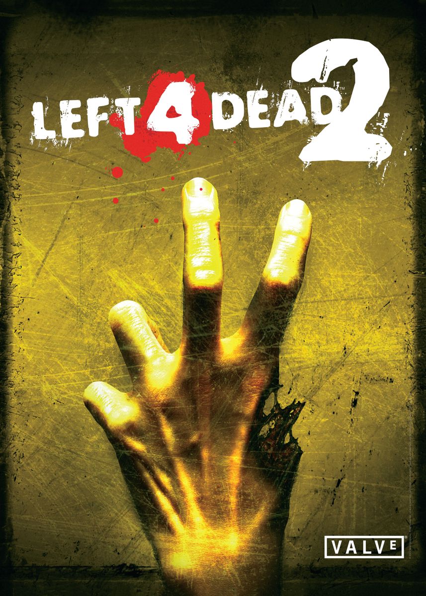 'Game Cover' Poster, picture, metal print, paint by Left 4 Dead | Displate
