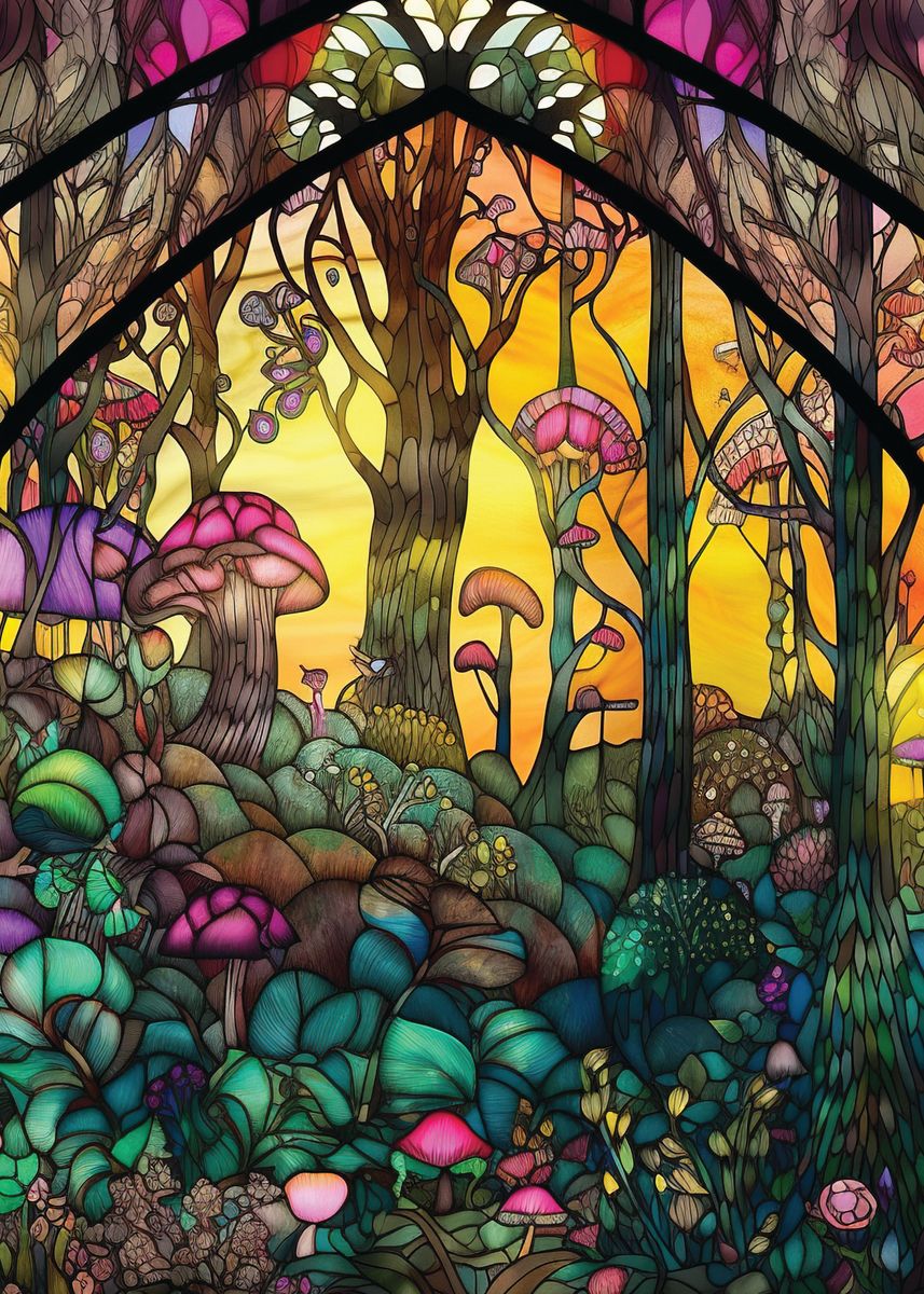 'Magical' Poster, picture, metal print, paint by XDream | Displate