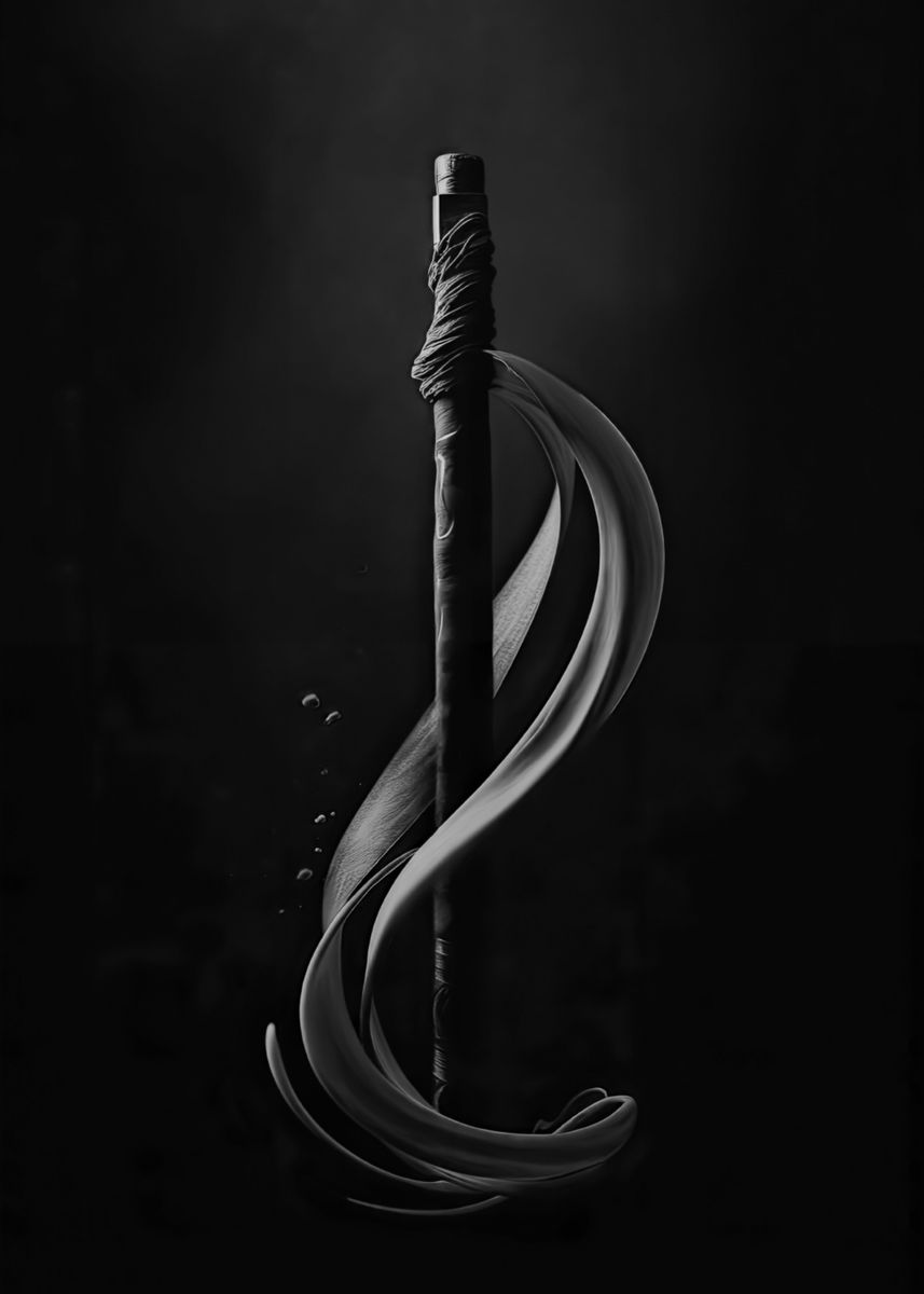 'Magic Japanese Sword' Poster, picture, metal print, paint by Michael ...