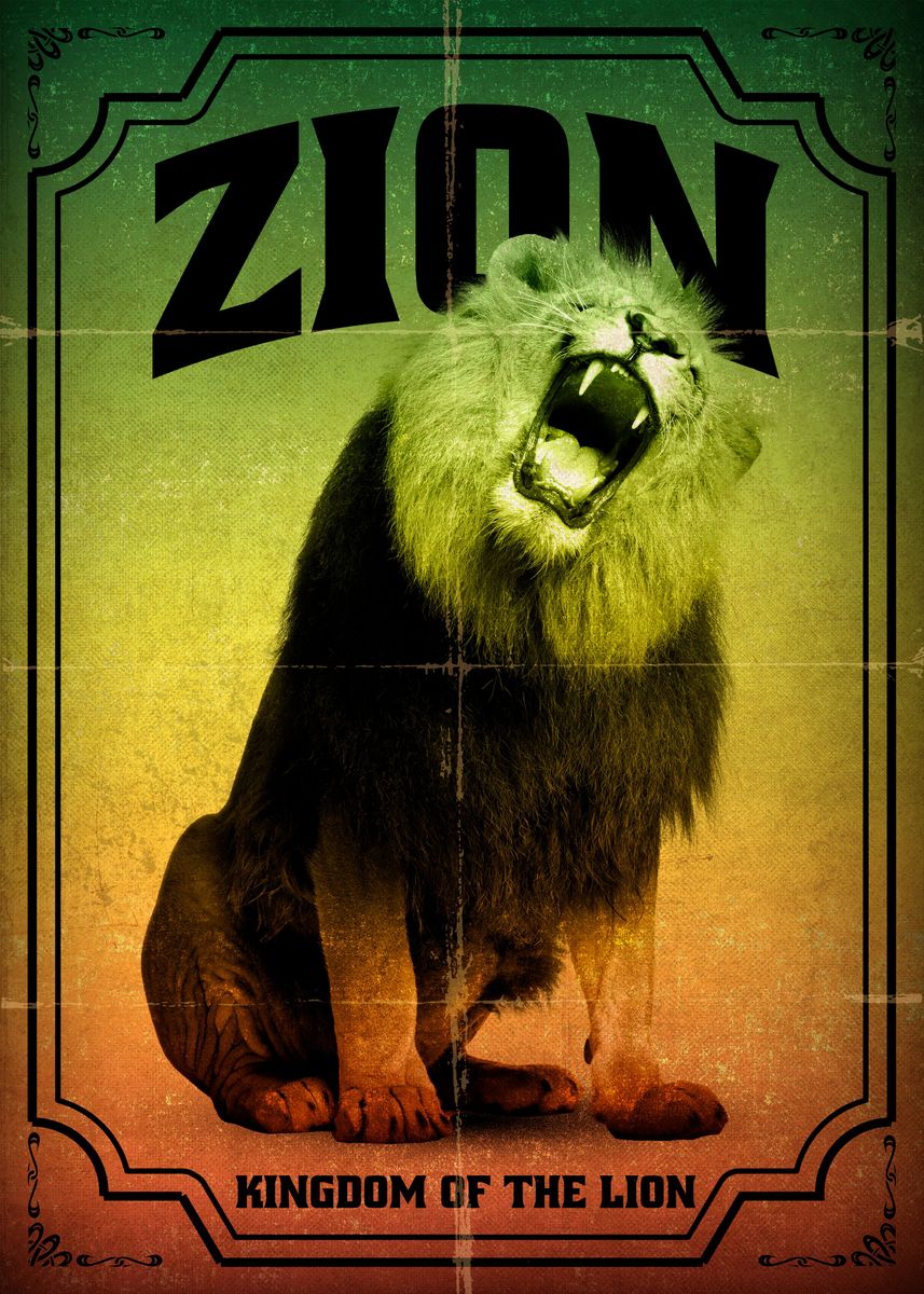 'Zion ' Poster, picture, metal print, paint by Adam | Displate