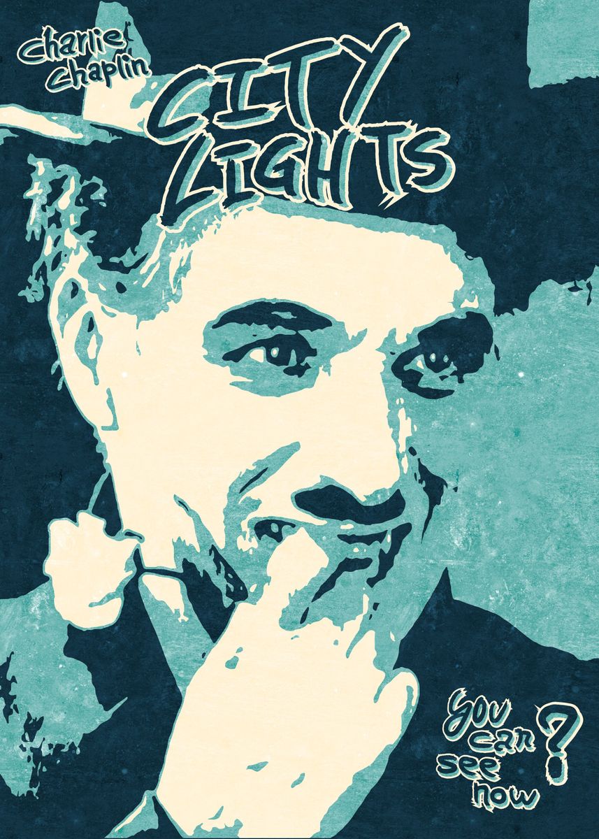 'CITY LIGHTS' Poster, picture, metal print, paint by Patricio Afonso ...