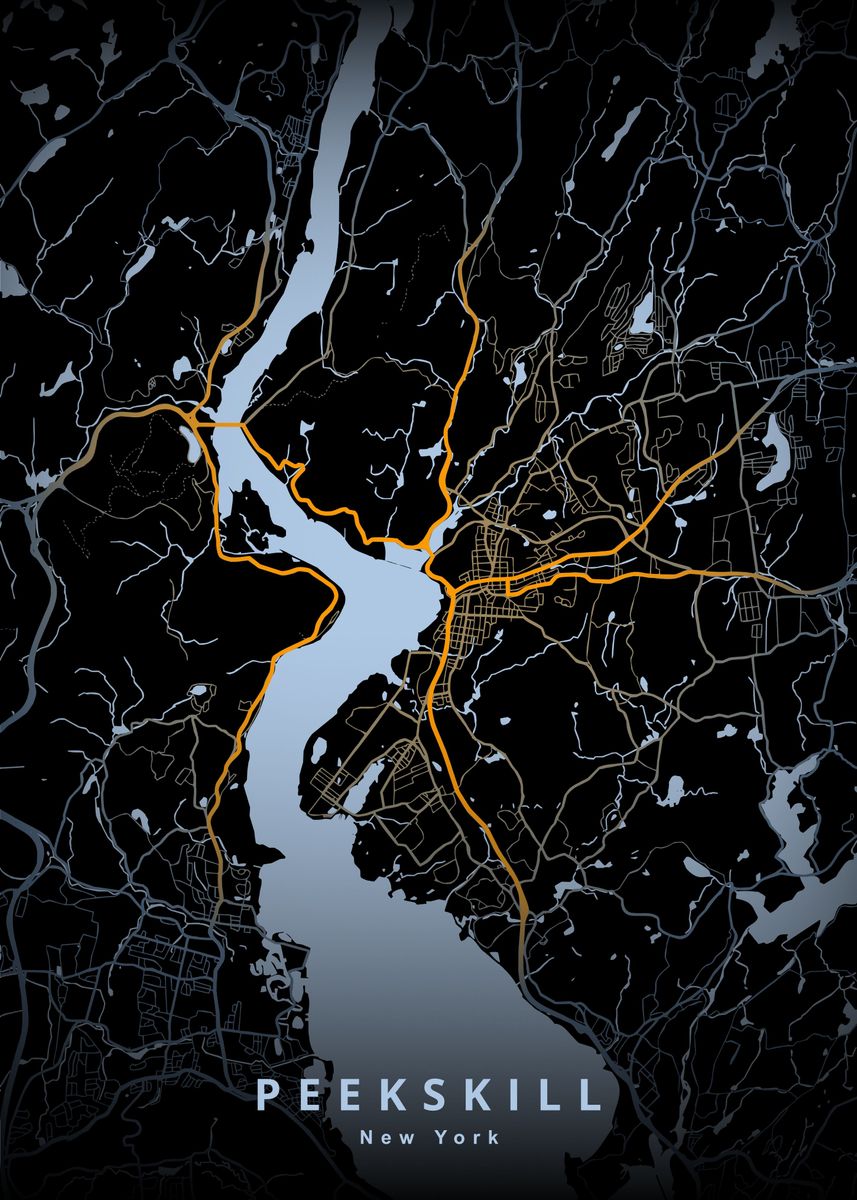 'Peekskill' Poster by Deeo | Displate