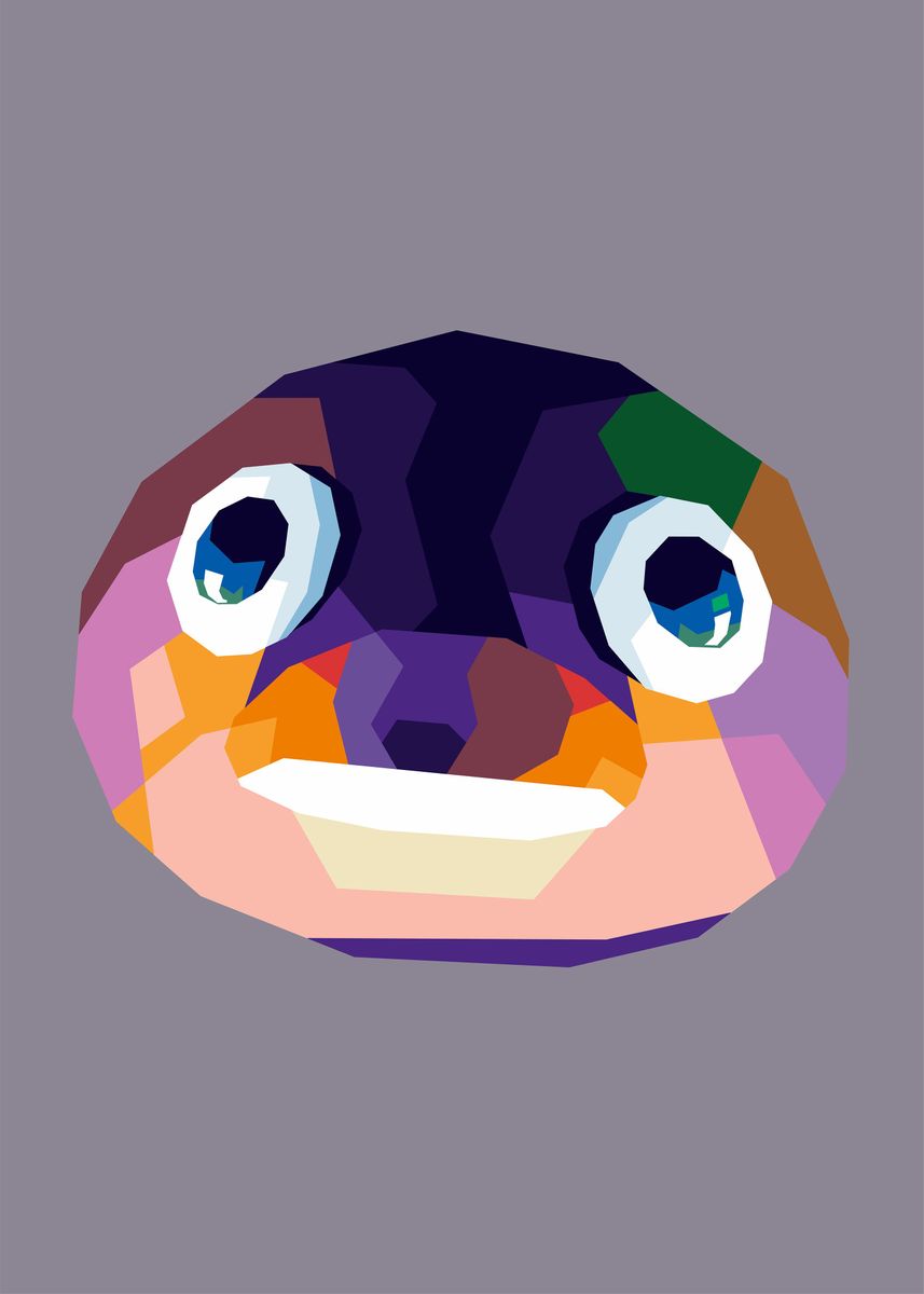 'penguin terrified Meme' Poster, picture, metal print, paint by ...