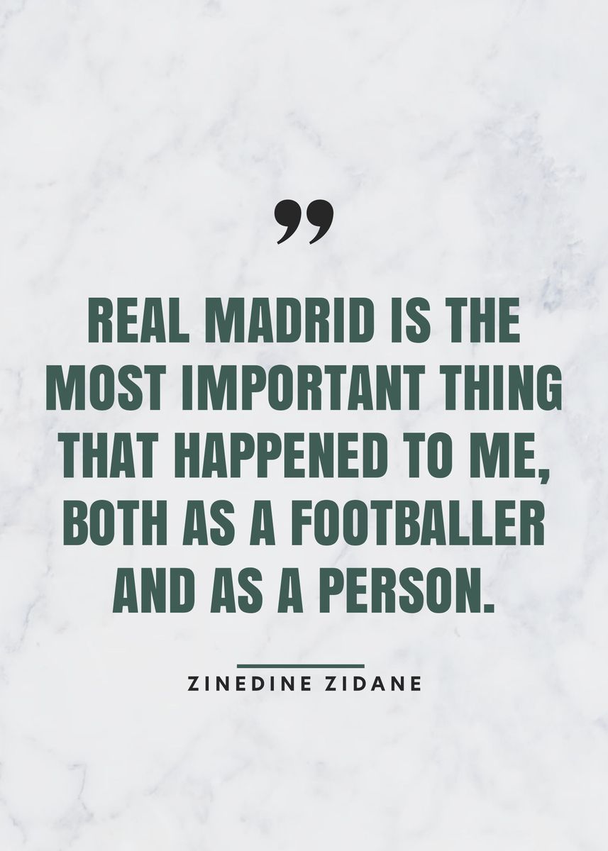 'Zinedine Zidane ' Poster, picture, metal print, paint by LANZZ | Displate