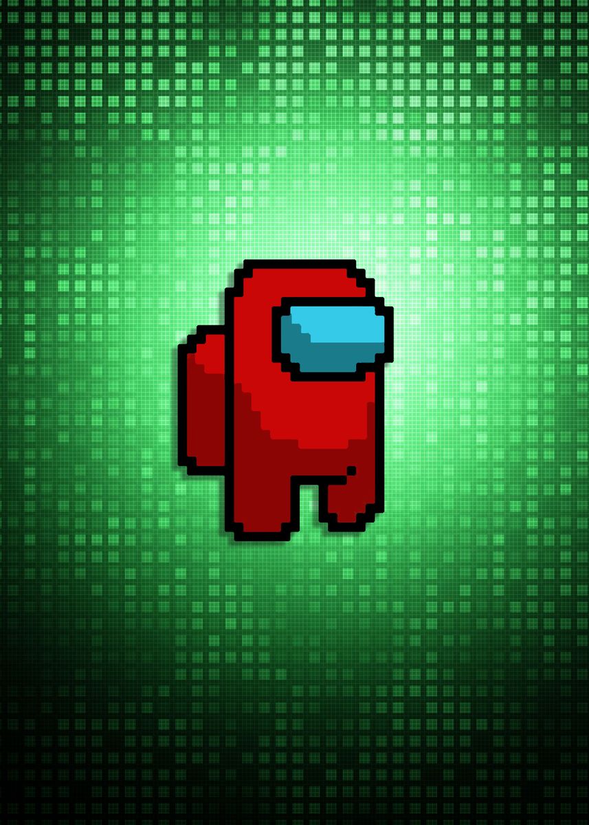 'Amogus' Poster, picture, metal print, paint by cypher the third | Displate