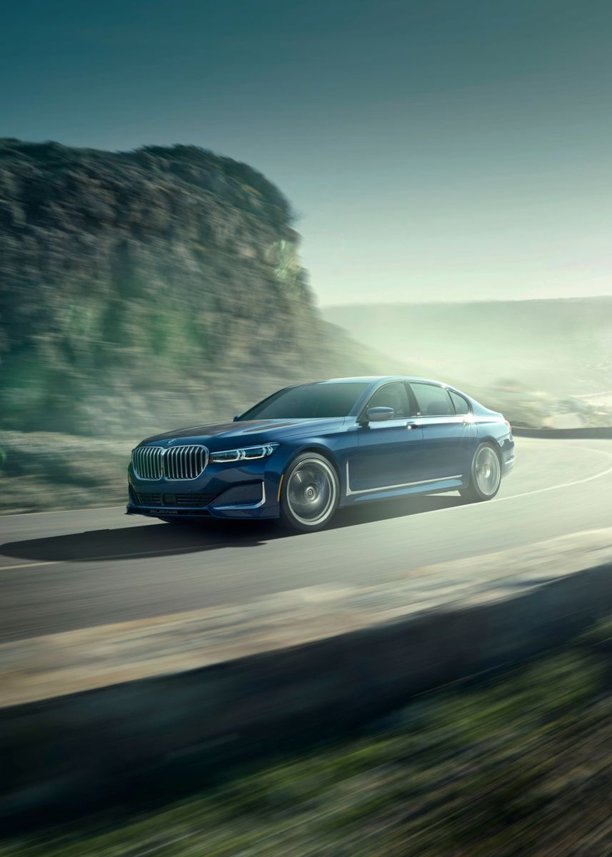 'bmw alpina b7' Poster, picture, metal print, paint by Racing cars ...