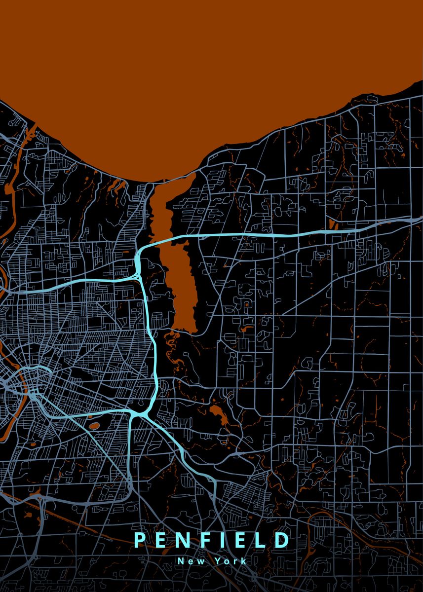 'Penfield' Poster, picture, metal print, paint by Deeo | Displate