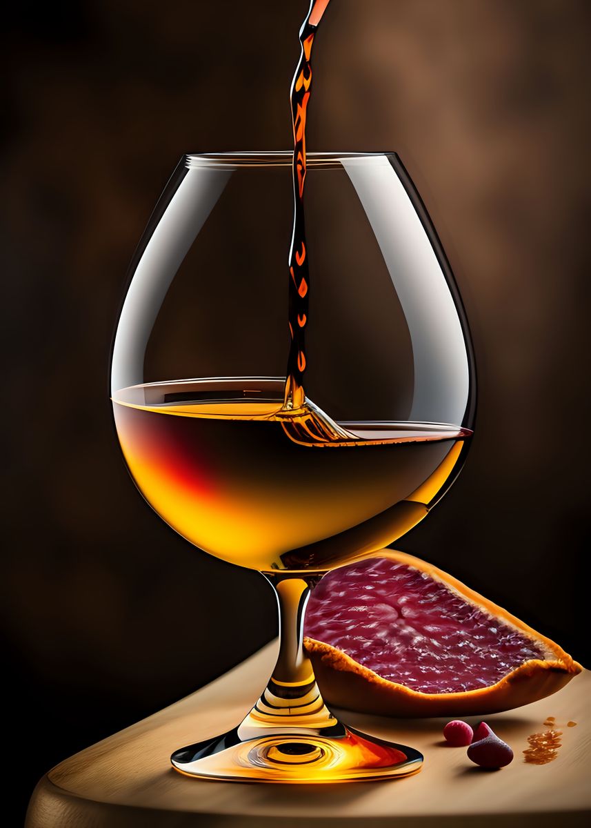 'Brandy Yellow Dreams' Poster by ACR ACR | Displate