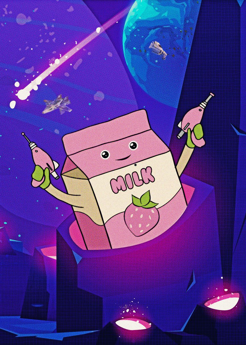 'Atom Punk Aesthetic' Poster, picture, metal print, paint by ...