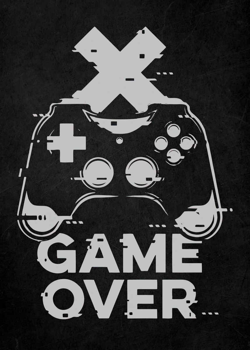 'Gaming' Poster, picture, metal print, paint by Long Dragon | Displate