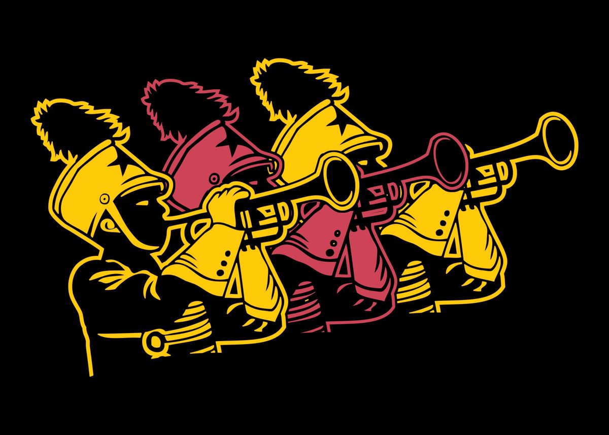 'Marching Band Trumpet' Poster by CrazySquirrel | Displate