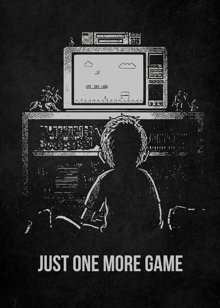 'Gaming' Poster, picture, metal print, paint by Long Dragon | Displate