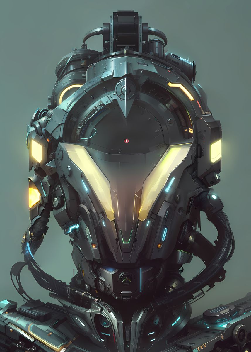 'War Machines Robot' Poster by Luong Phat | Displate