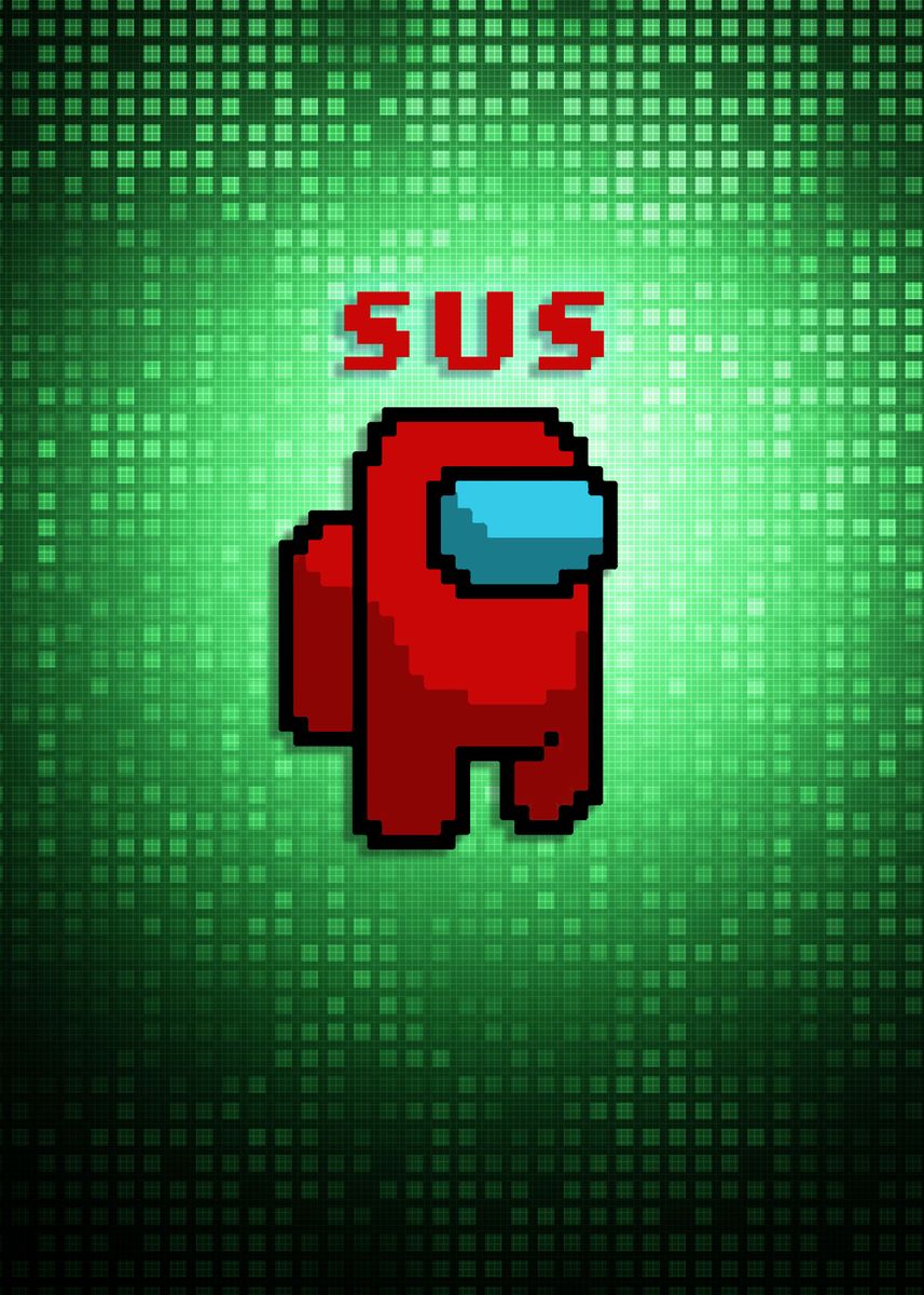 'Sus' Poster, picture, metal print, paint by cypher the third | Displate