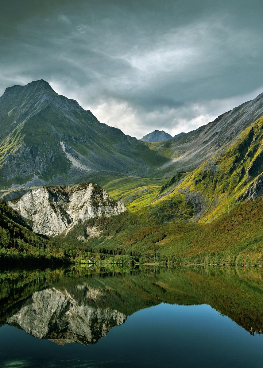 'Nature Landscape' Poster, picture, metal print, paint by Adam | Displate