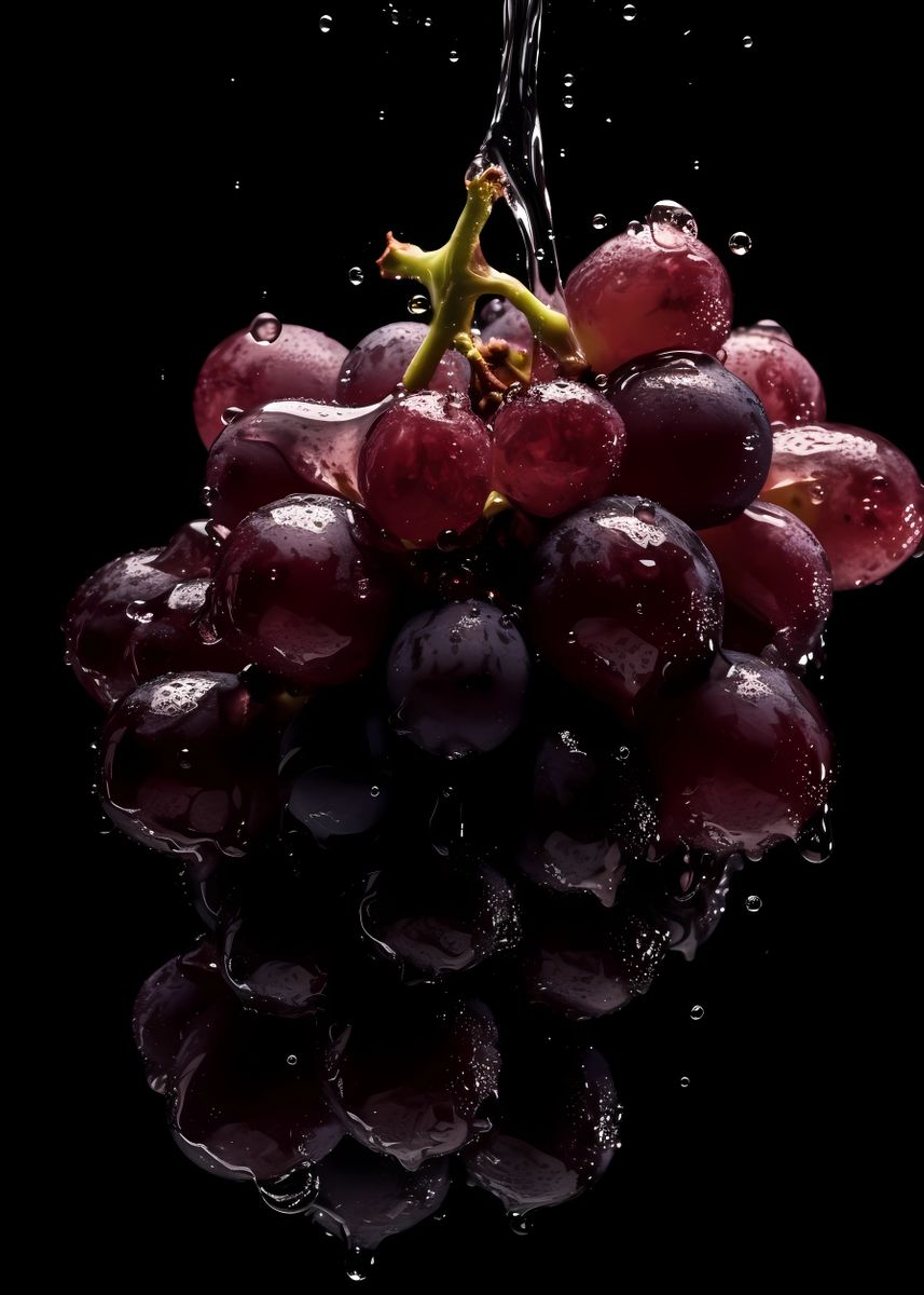 'Grapes' Poster by David Scott | Displate