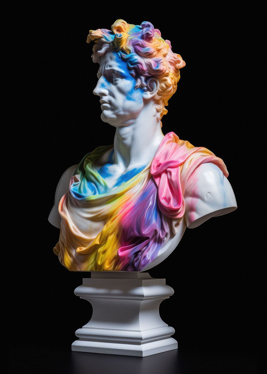 'Marble Male Charisma' Poster by AnimyArt | Displate