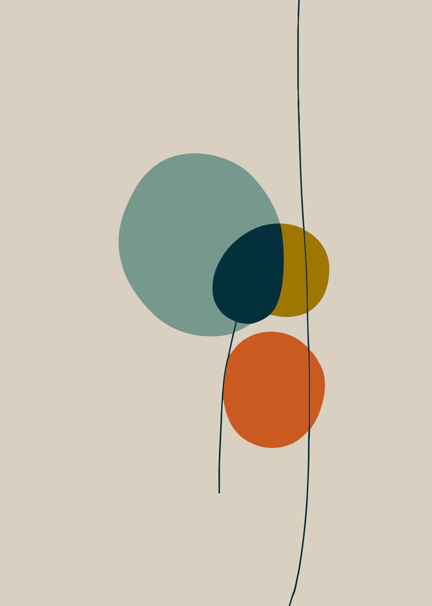 'Abstract Art' Poster by Yess | Displate