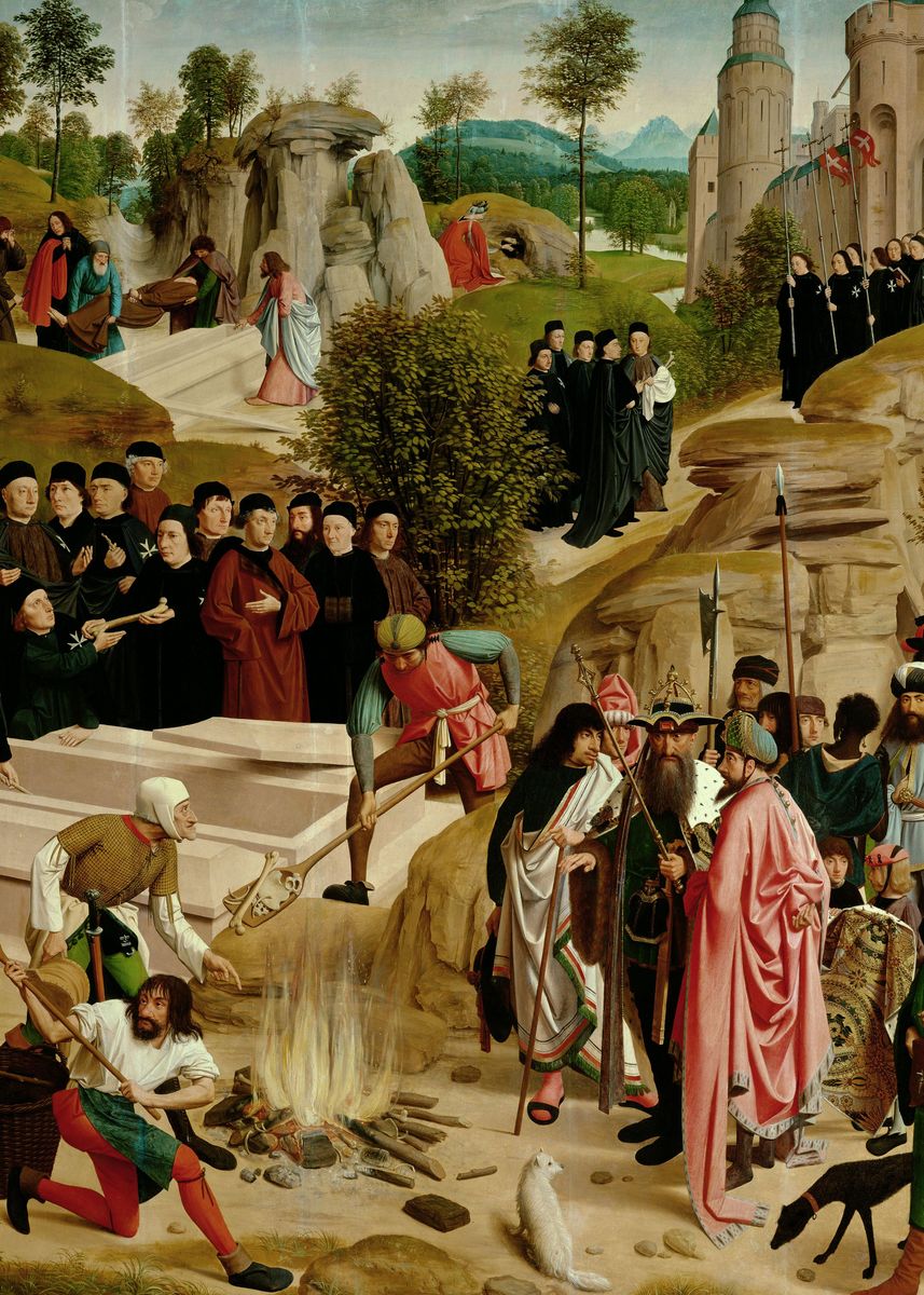 'Legend of the Relics' Poster, picture, metal print, paint by ...