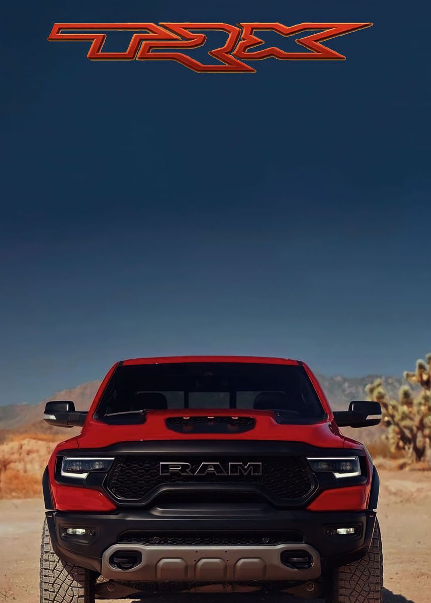 'Ram TRX' Poster by vibes design | Displate