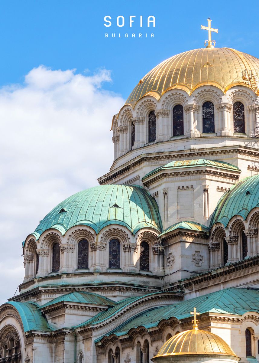 'Sofia ' Poster, picture, metal print, paint by Travel Addict | Displate