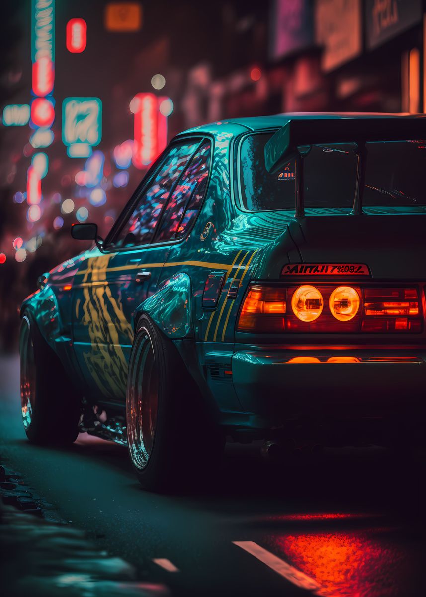 'JDM Car' Poster, picture, metal print, paint by OKAGAMI | Displate