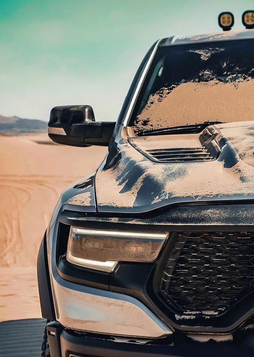 'Ram TRX' Poster by vibes design | Displate