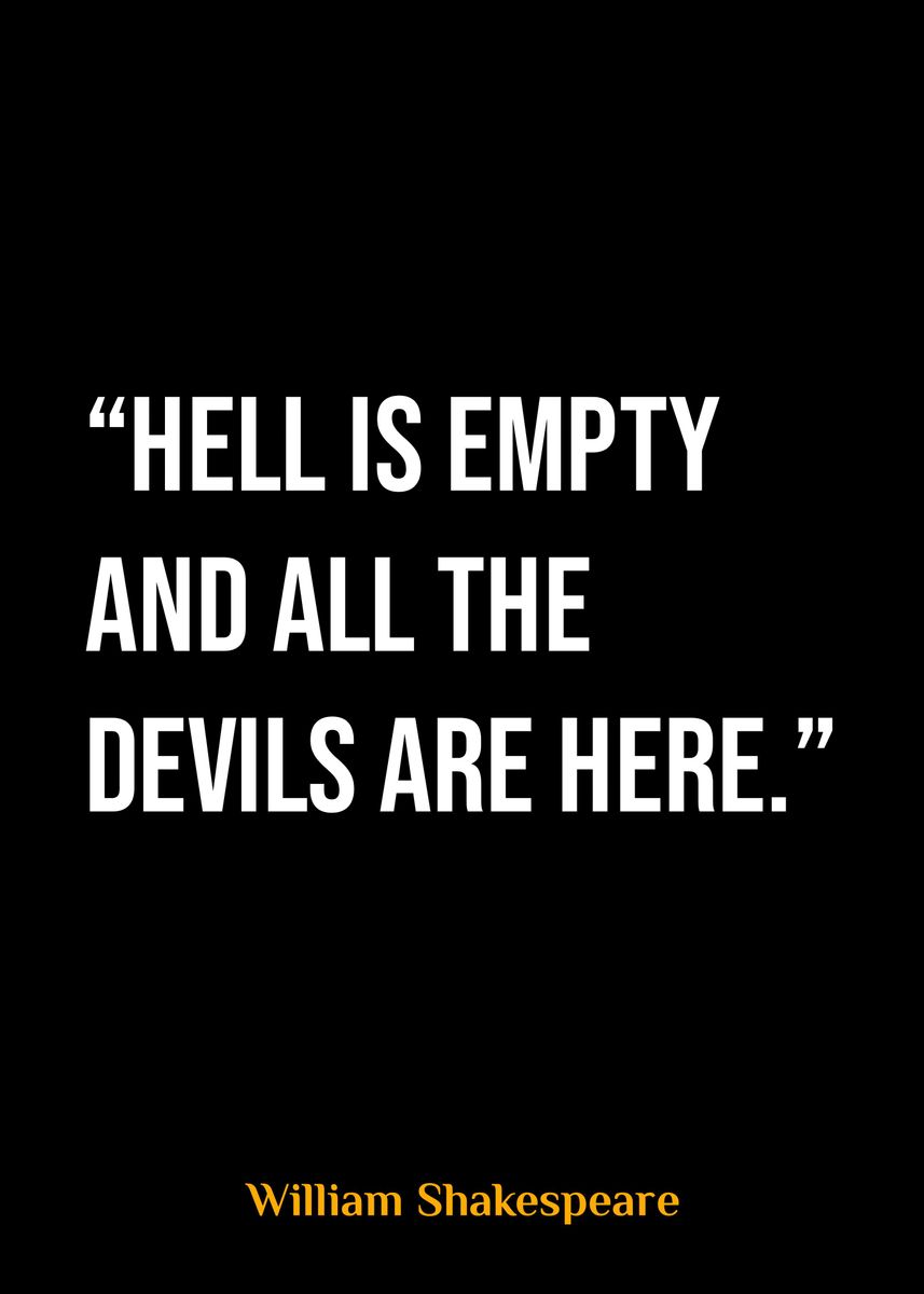 'William Shakespeare Quote ' Poster, picture, metal print, paint by ...