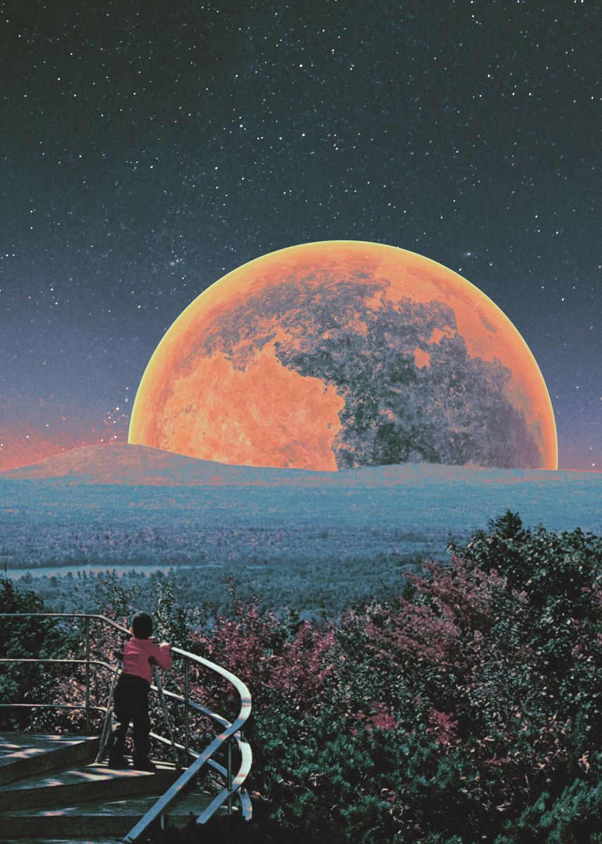 'Celestial Reverie' Poster, picture, metal print, paint by Jess Gaspar ...