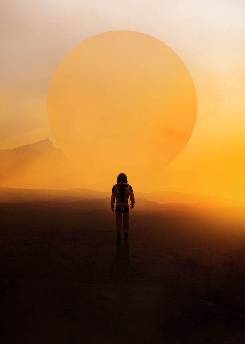 'Wanderer' Poster, picture, metal print, paint by Iamtripsy | Displate