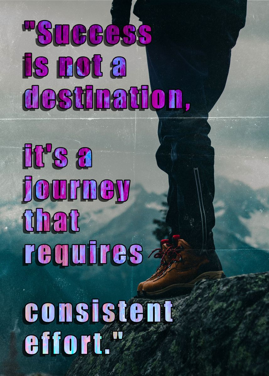 'Success' Poster, picture, metal print, paint by Steel Canvas Creations ...