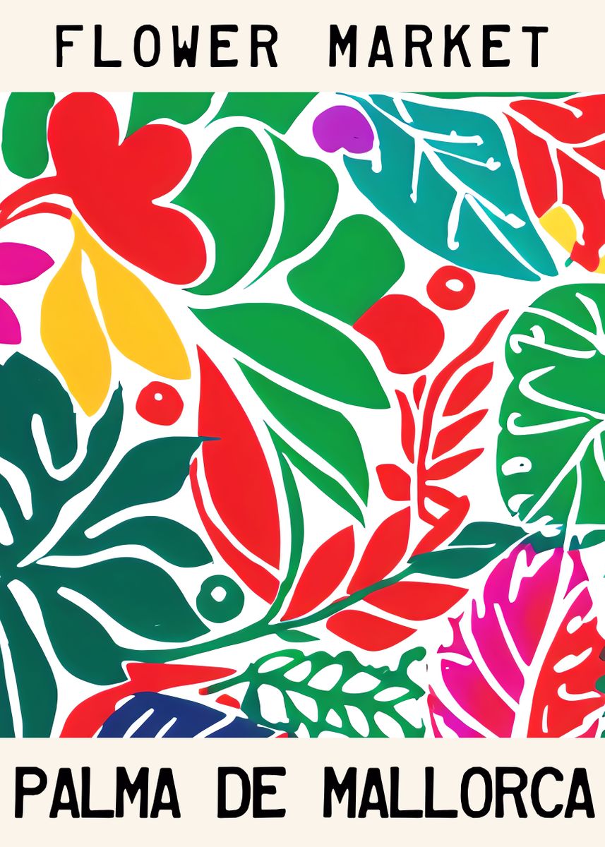 'PALMA DE MALLORCA Poster' Poster by BluePinkPanther | Displate