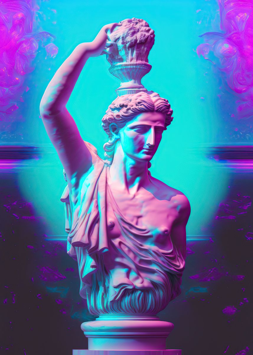 'Statue Of David ' Poster by Anime | Displate