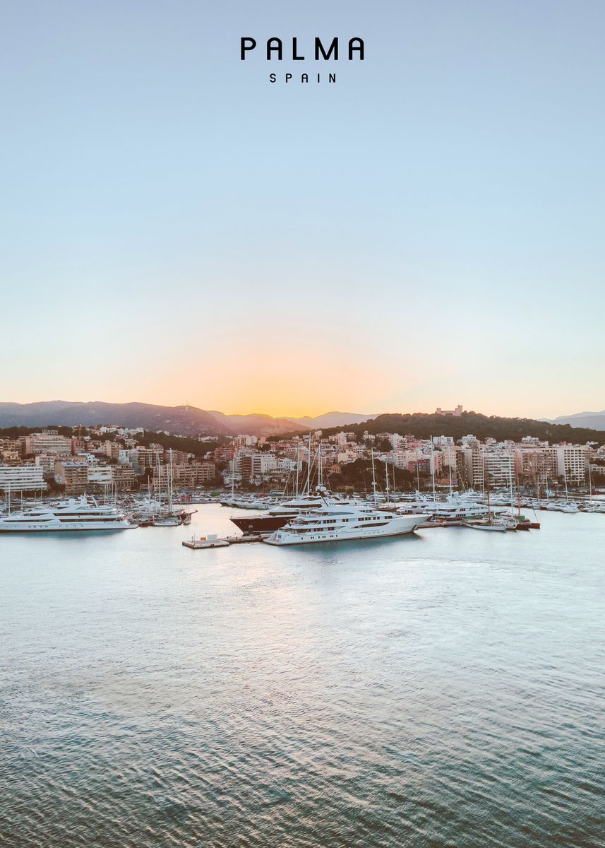 'Palma ' Poster, picture, metal print, paint by Big City | Displate